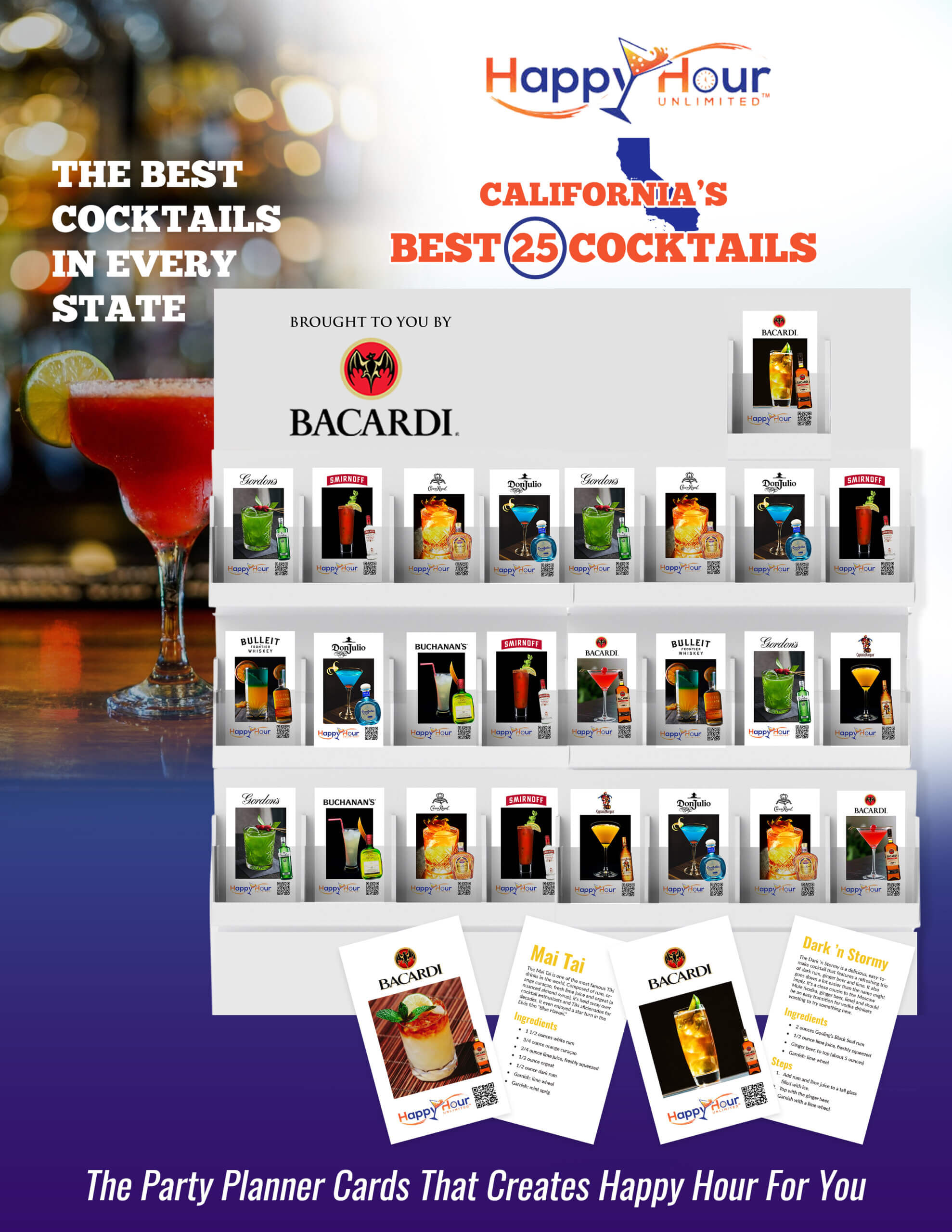 Best Cocktail Cards - Happy Hour Unlimited